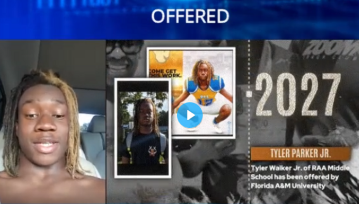 FIRST OFFER - 2027 WR/DB Tyler Walker Jr