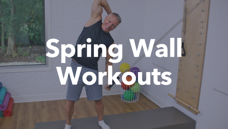 Pilates Spring Wall Workouts (video collection)