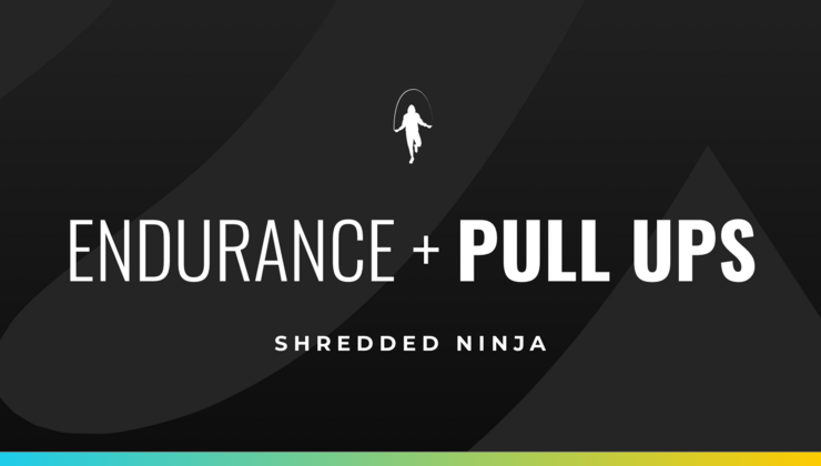Shredded Ninja: Week 8, Day 3 - Endurance + Pull Ups
