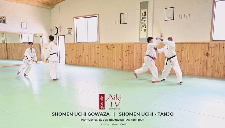 Shomen Uchi Gowaza with Tanjo | AikiTV