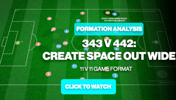 343 vs 442 Creating Space Out Wide
