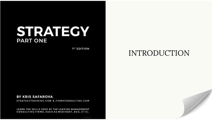 002 Strategy Part 1 - Introduction | StrategyTraining.com
