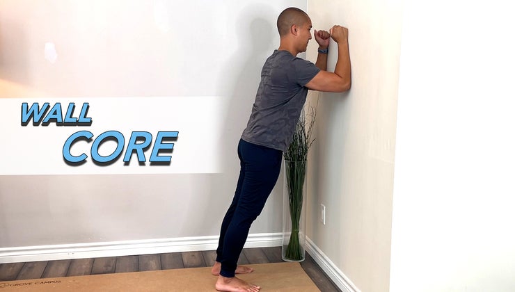 Wall Core Workout