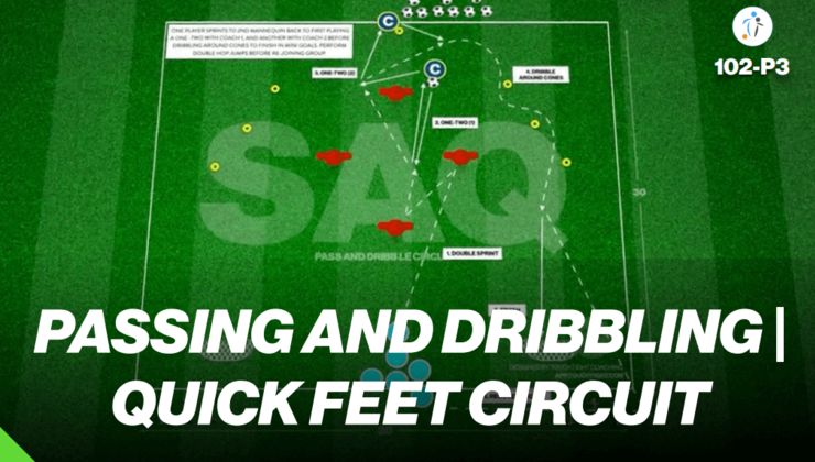 SAQ: Passing and Dribbling Circuit