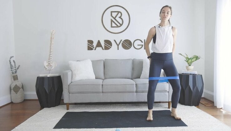 Resistance Band Shuffle