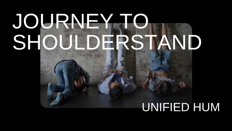 Journey to Shoulderstand Unified with Hayley | Humming Puppy - Yoga ...