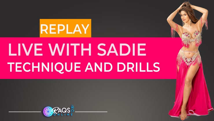 Bellydance Drills | Upper Body Isolations and Figure 8 Maya | Raqs Online