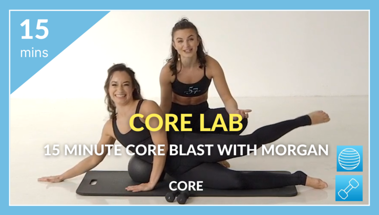 15 Minute Core Blast with Morgan