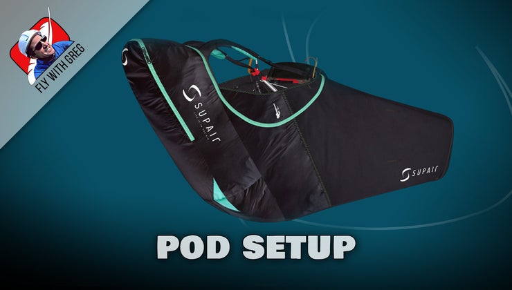 How to set up a POD HARNESS | Fly With Greg