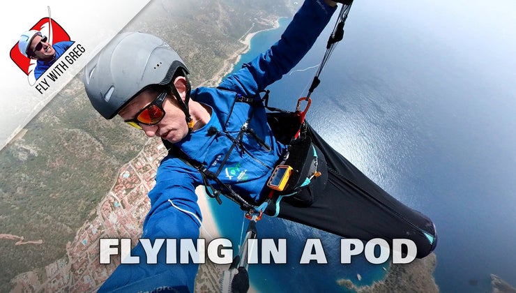 Flying in a POD HARNESS | Fly With Greg