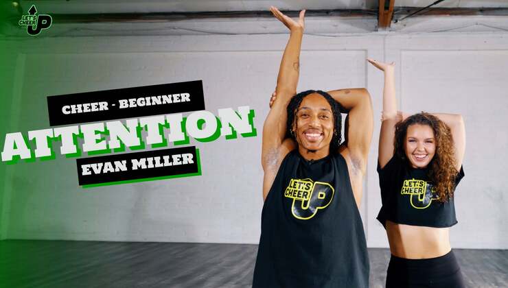 Attention • Beginner Cheer | Let's Cheer Up