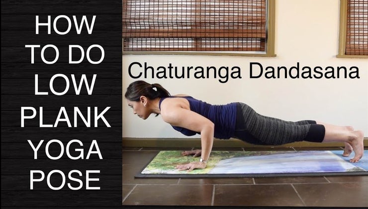 How to Do Chaturanga Dandasana (Low Plank) - Part 3 Vinyasa | Yoga ...