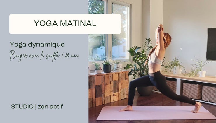 YOGA MATINAL | Yoga dynamique | Bouger avec le souffle