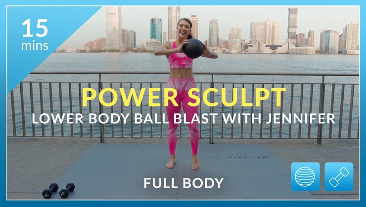 Power Sculpt: Lower Body Ball Blast with Jennifer