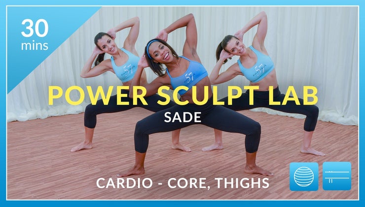 Power Sculpt Lab: Cardio Burn with Sade (Core and Thighs)