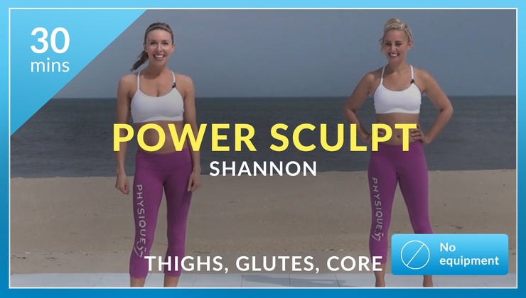 Power Sculpt: Thighs, Glutes and Abs with Shannon