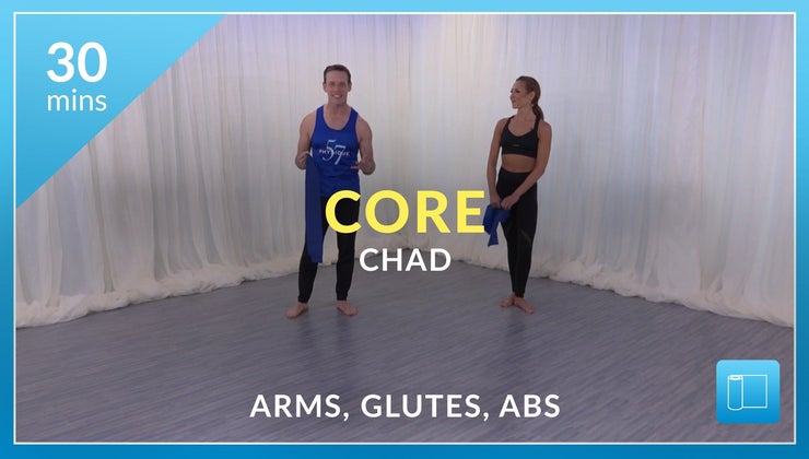 Core: Band Series with Chad (Arms, Glutes and Abs)