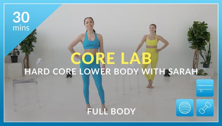 Core Lab Hard Core Lower Body With Sarah
