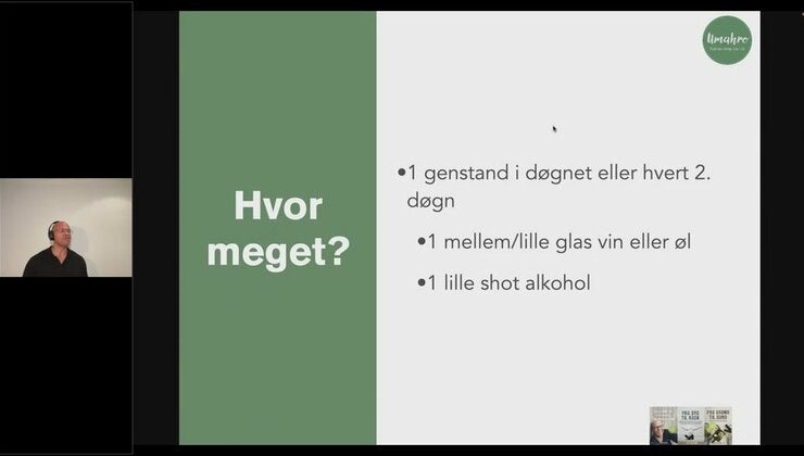 SPIS OG LEV DIG TIL BEDRE HUMØR OG HJERNEFUNKTION • ONLINE FOREDRAG • D ...