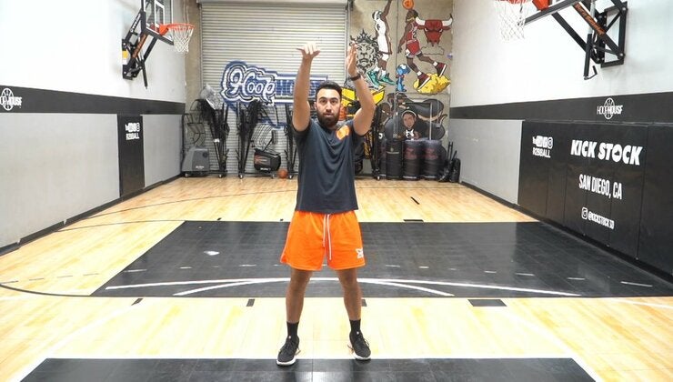 Shooting Hand Across Face | In The Lab+