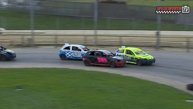 Yarmouth 16th October 2022 Rookie Rods Heat 2 | Spedeworth TV