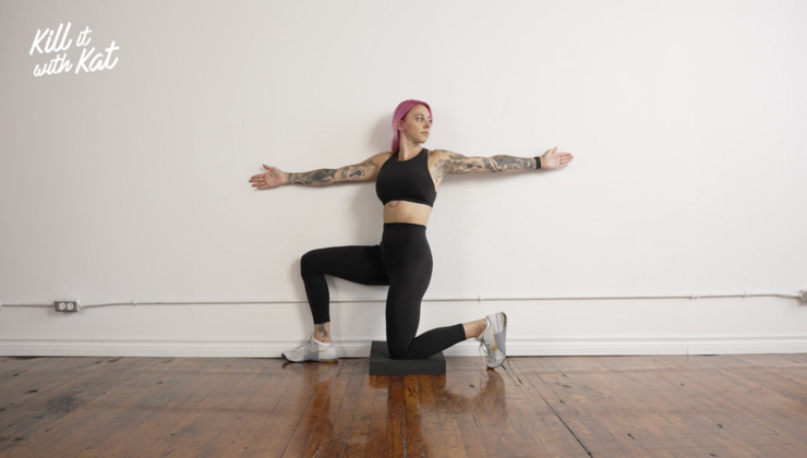 How To | Kneeling T-Spine Wall Rotation