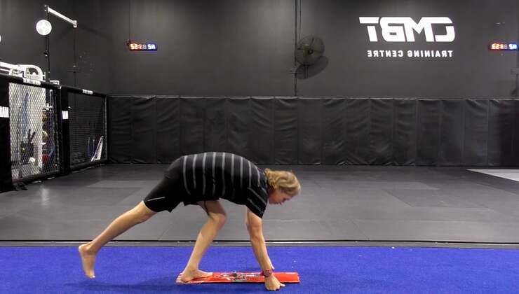 Goofy Foot Drill: Walk up to Cardboard Slide - Session 2 | Int. Path ...