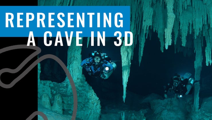 Virtual Reality Scuba Diving in Caves