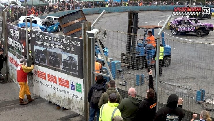 Aldershot 16th October 2022 Bangers Final Aftermath
