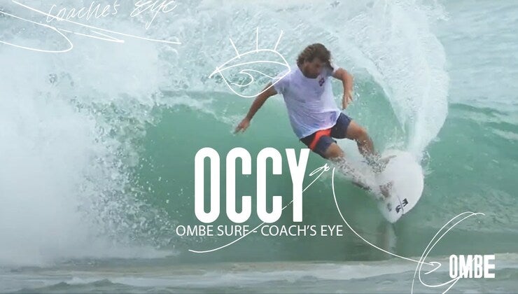 Goofy Power Surfing With Mark Occhilupo | Coaches Eye | Coaches Eye