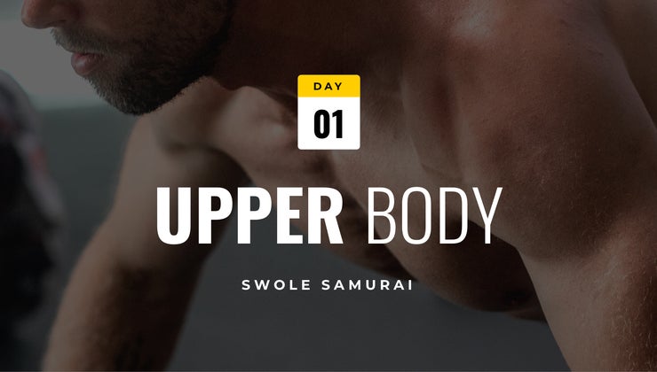 Swole Samurai: Week 8, Day 1 - Upper Body Progression | Jump Rope Dudes