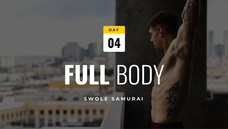 Swole Samurai: Week 4, Day 4 - Full Body Progression | Jump Rope Dudes