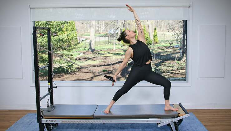 CTS020 - Intermediate Pilates and Yoga Fusion workout with the Tower