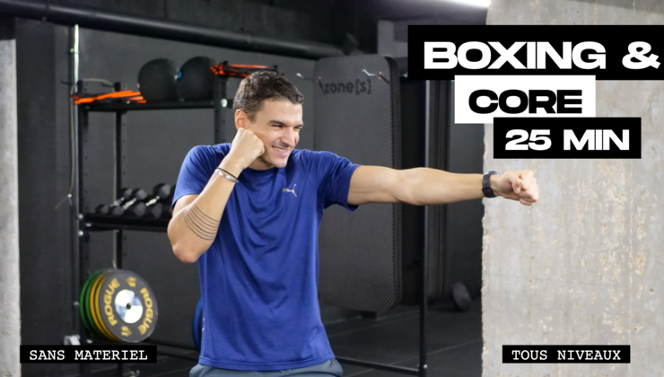 395 - BOXING & CORE - 25 MIN