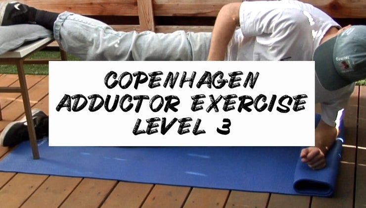 Copenhagen Adductor Exercise Level 3