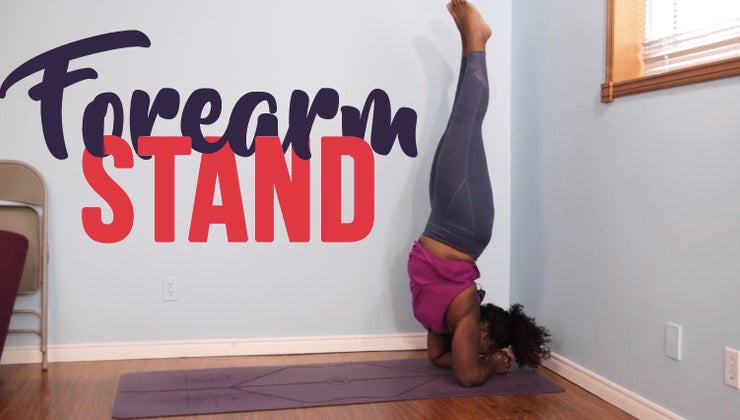 Forearm Stand / Pincha Mayurasana
