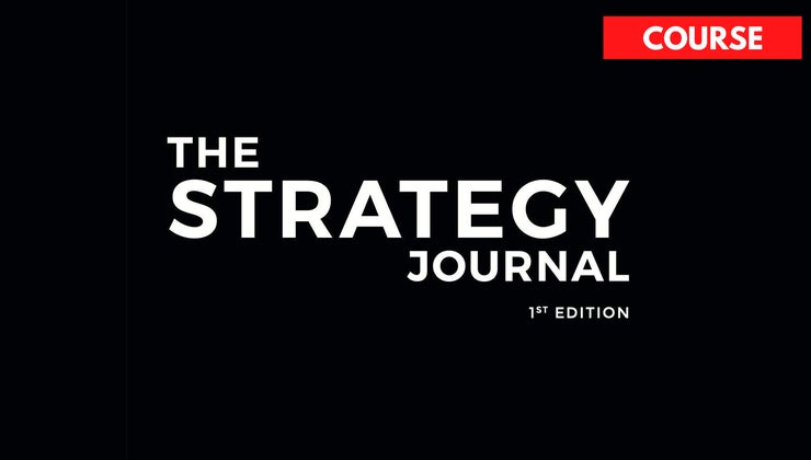 Strategy Journal Book Course | StrategyTraining.com
