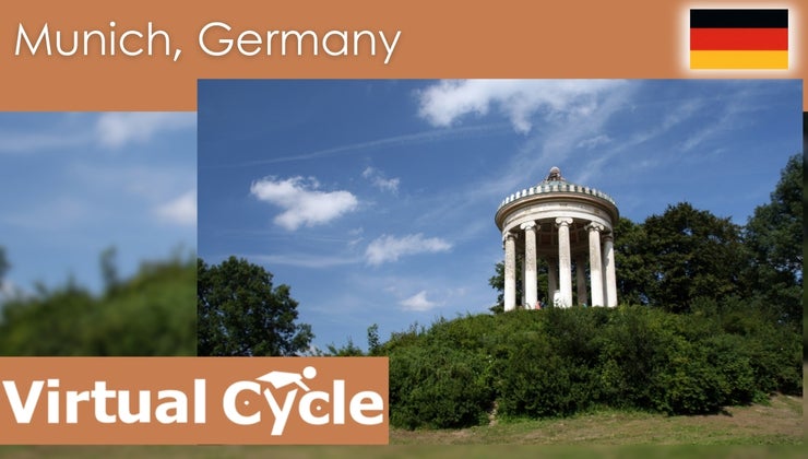 4K Virtual Cycle Rides - Munich at Octoberfest - Germany | Virtual ...