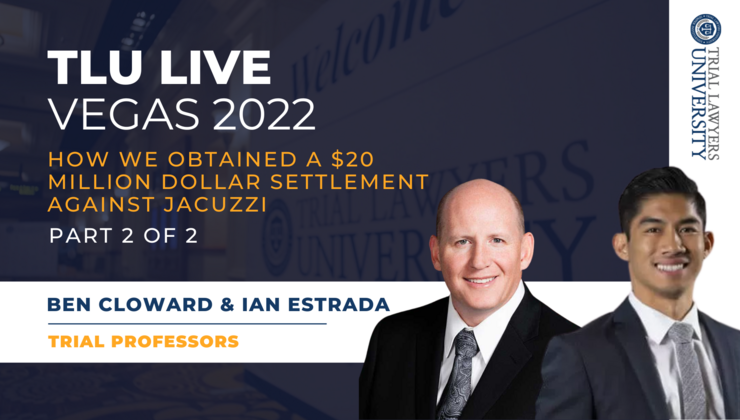 Trial Lawyers University | On Demand