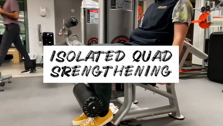 Isolated Quad Strengthening