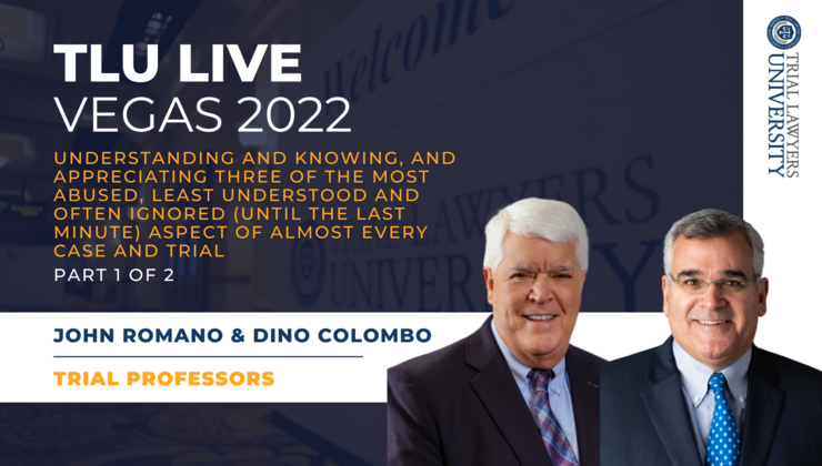 Trial Lawyers University | On Demand