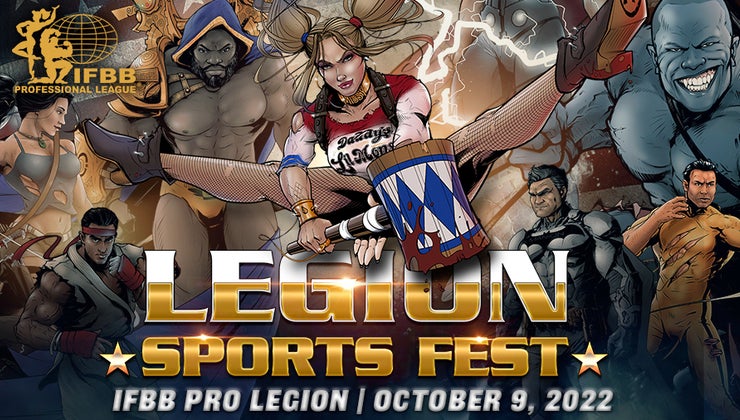2022 IFBB Pro Open Legion: Finals | Center Podium TV