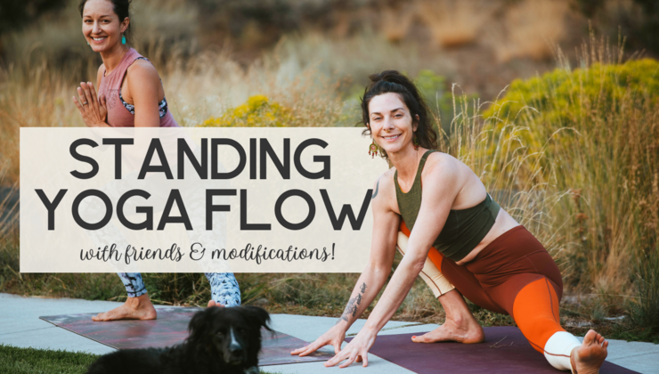 20 minute Full Body STANDING Yoga Flow with Modifications | CCY Studio