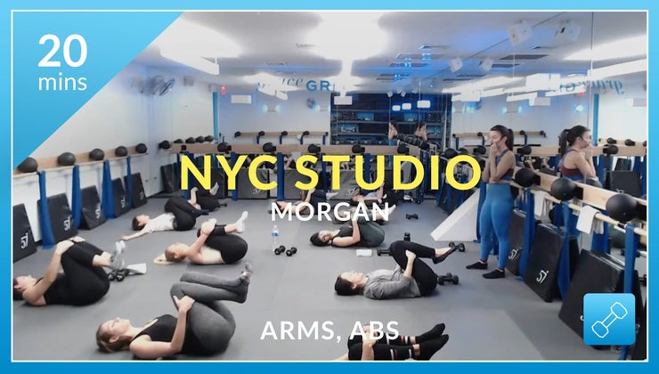NYC Studio: Arms and Abs with Morgan January 11th
