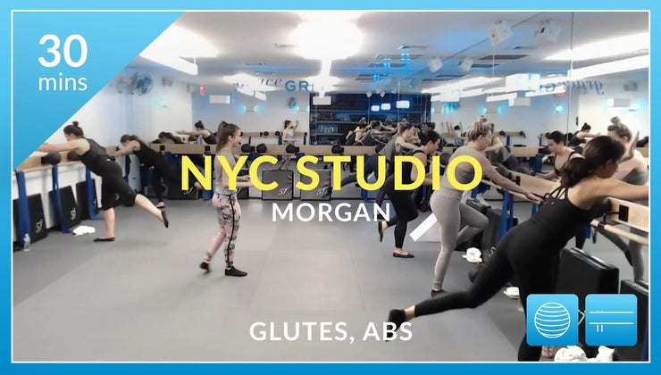NYC Studio: Glutes and Abs with Morgan February 26th