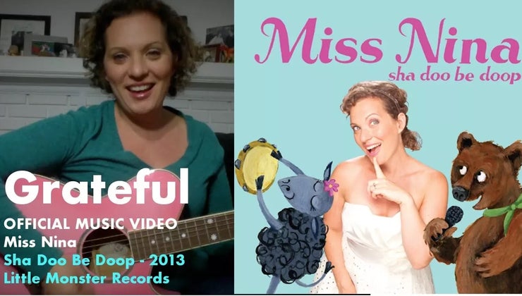 Grateful by Miss Nina | Music Video | Miss Nina's Pink Guitar Club