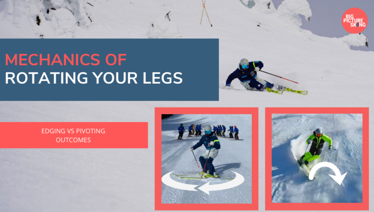 Master Ski Turns: Edging vs Pivoting