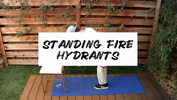 Standing Fire Hydrants for ACL Prevention