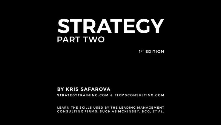 001 Strategy Part 2 - Workbook announcement | StrategyTraining.com