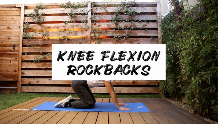 Knee Flexion Rockbacks for Meniscus Pain